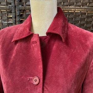 Draper’s & Damon’s | Jackets & Coats | Drapers Damons Red Swede Jacket ...